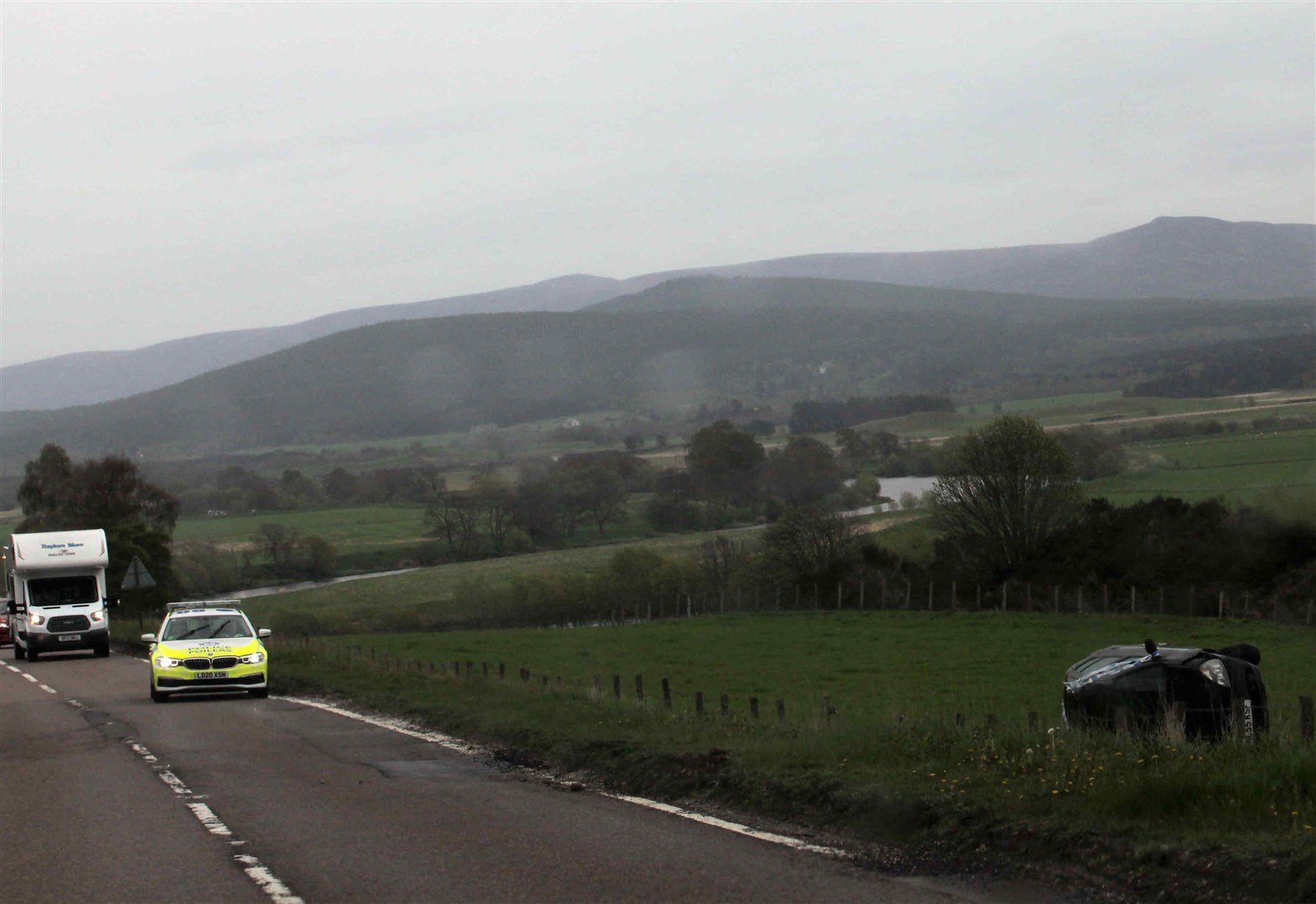 UPDATE: Police investigations continue after two car accidents on A95 ... UPDATE: Police investigations continue after two car accidents on A95 ...